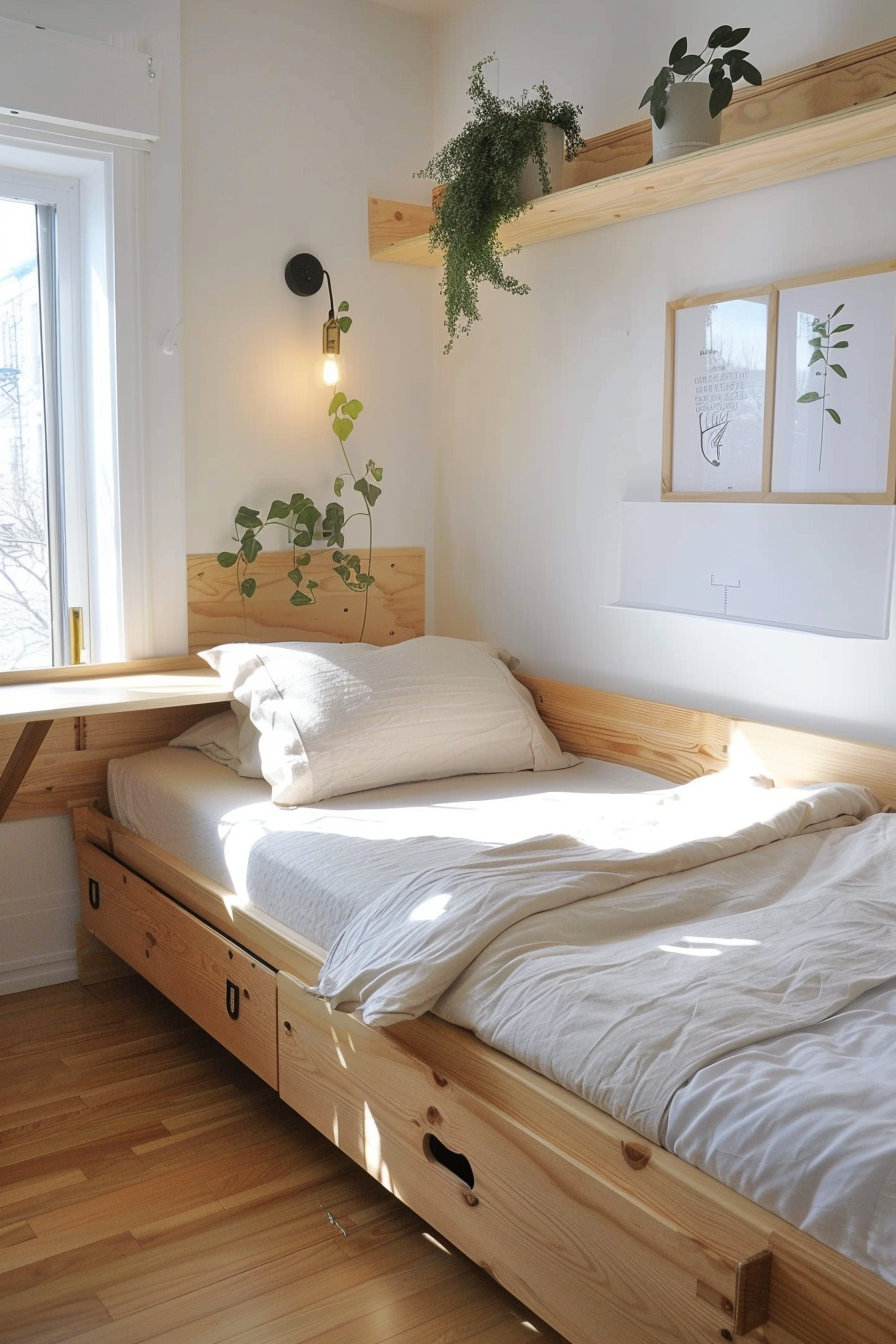 10 Astuces Essentielles pour le Rangement d'une Petite Chambre